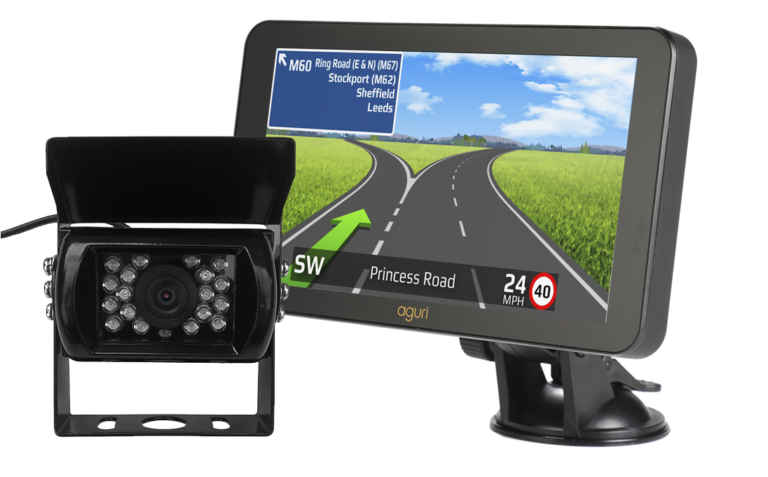 Motorhome & Caravan Sat Nav And Reversing Camera Bundle