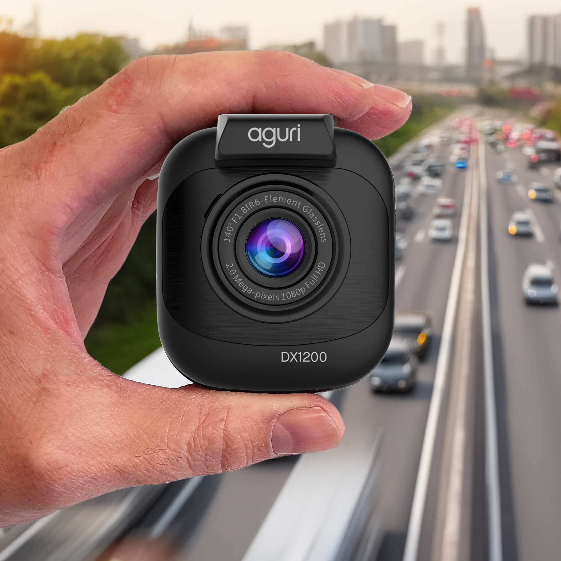 Dash Cam and Speed Camera Detector | Aguri DX1200 | Aguri