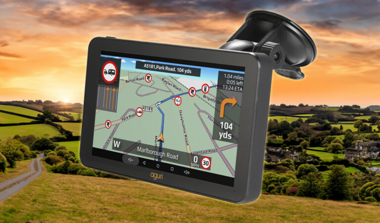 Best Motorhome Sat Nav 2024 - Aguri Motorhome RV760